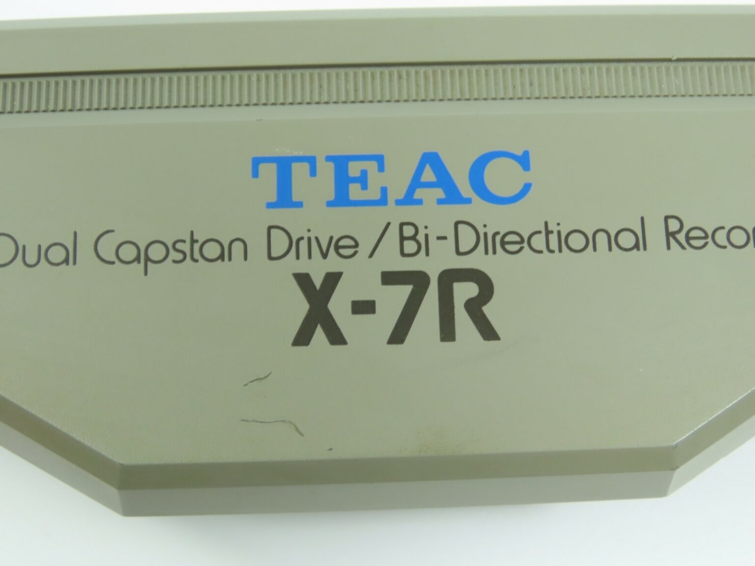 *TEAC X-7R* Head Cover with Screws Reel to Reel Part /Tx102 - HiFi ...